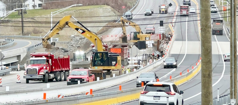 Route 220 construction continues at Queneshaque Road | News, Sports ...